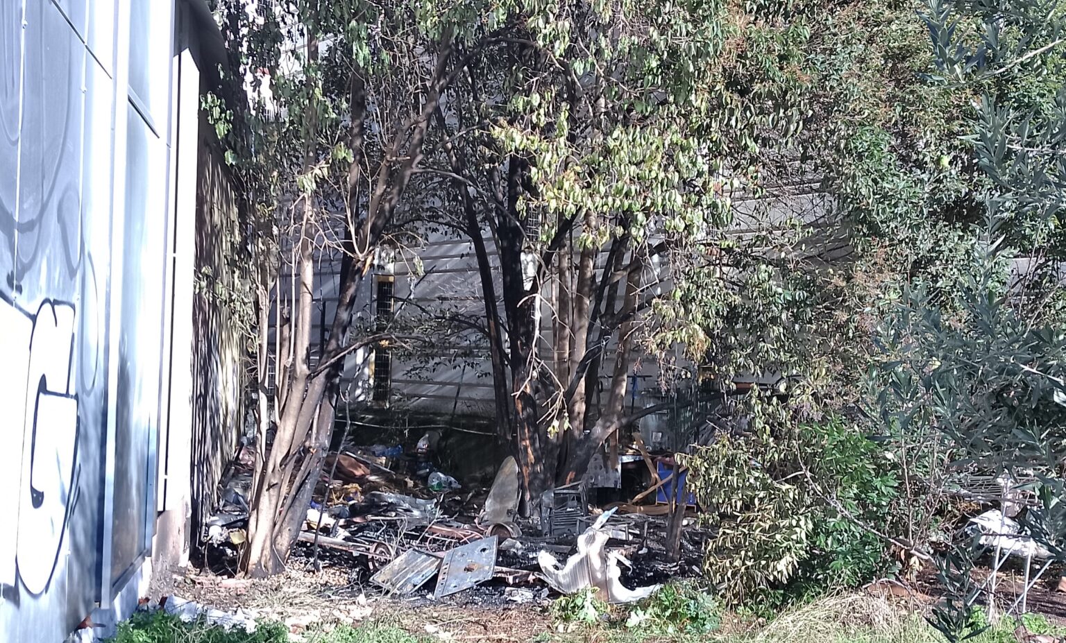 Incendio a San Paolo: le fiamme divampate a via Silvio D’Amico